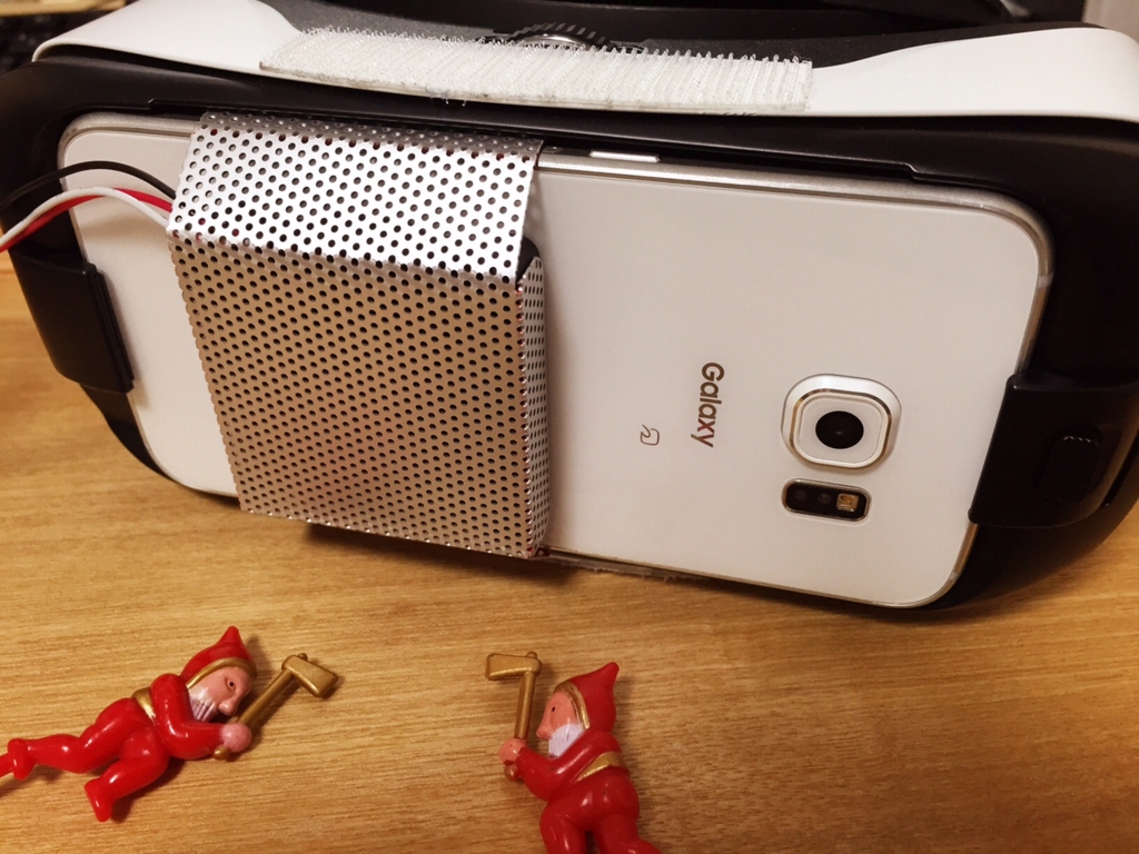 Gear VR Cooler！ - VRの犬