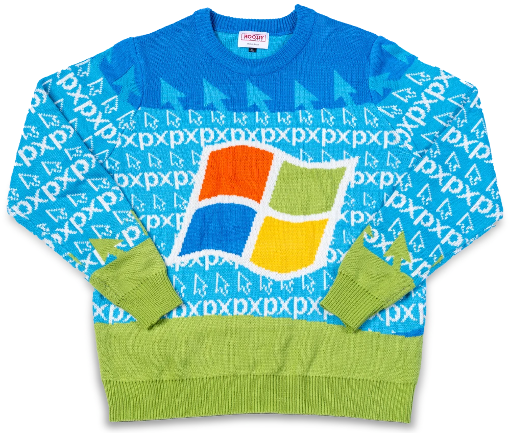 Microsoft Windows XP Ugly Sweater - itemo