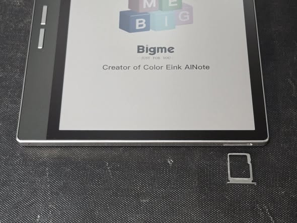カラーE ink端末Bigme B751CはAndroid搭載で極薄軽量で驚き - 伊藤浩一のモバイル＋モビリティライフ応援団