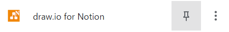 「draw.io for Notion」Chorme拡張を使えばNotion上で作図ができる - はんなりと、ゆるやかに