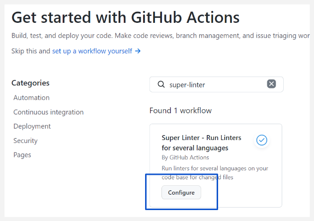 GitHub の super-linter を使って静的解析 - はんなりと、ゆるやかに