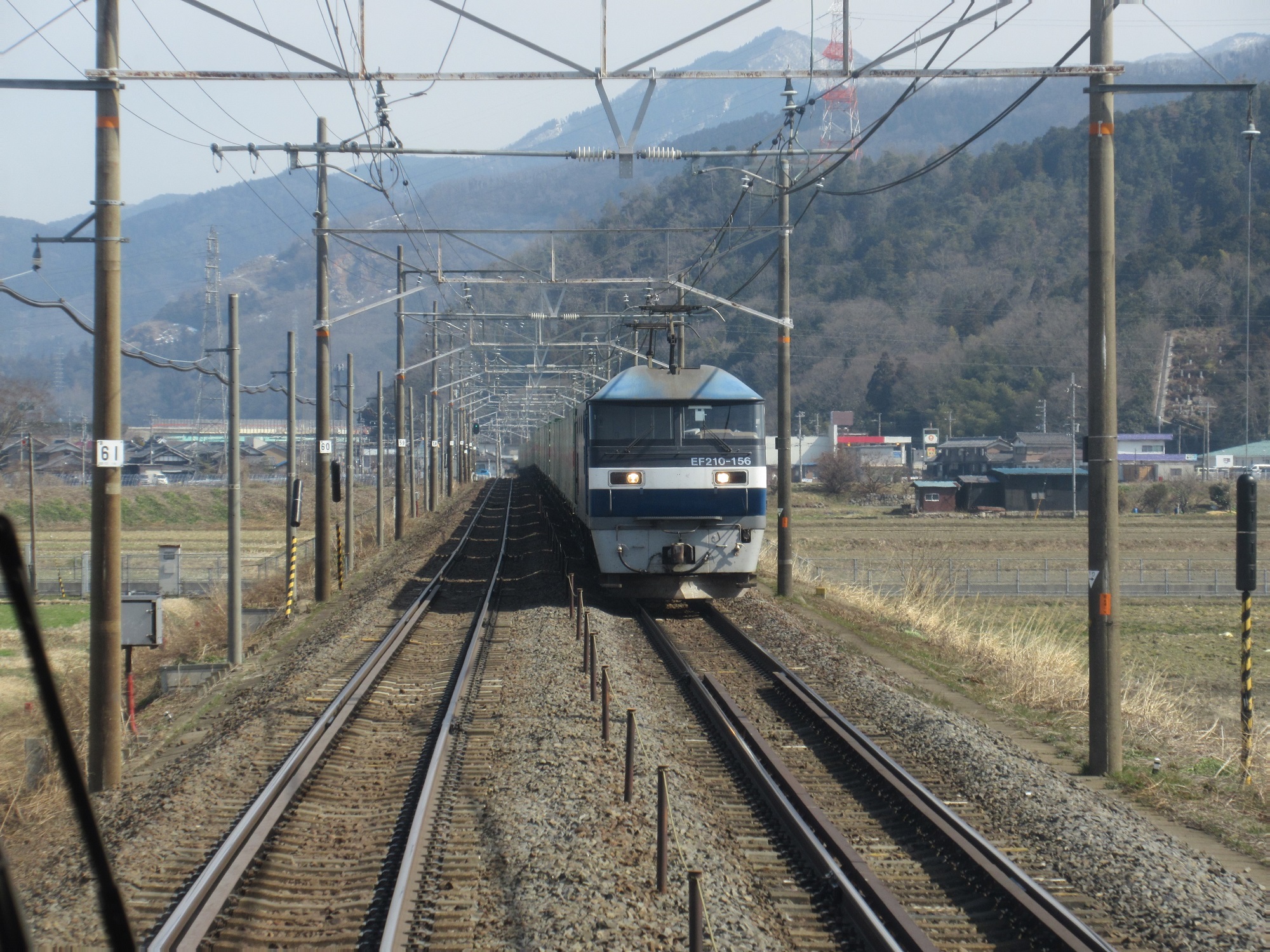 個別「2022.3.10 (35) 大垣いきふつう - 貨物列車（EF210-156） 2000-1500」の写真、画像 - (2022 はてな) - iwase_akihiko's fotolife