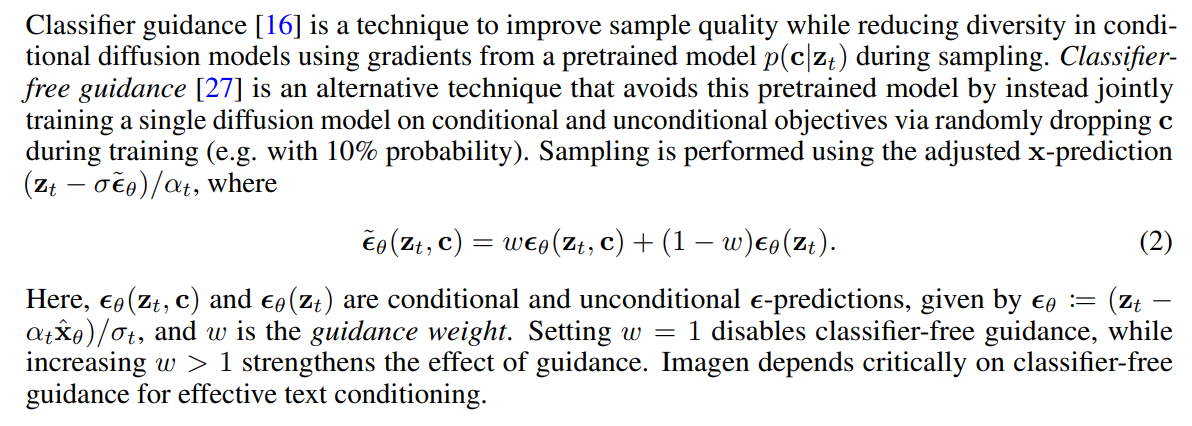 Classifier-Free Diffusion Guidance - iwiwi 備忘録