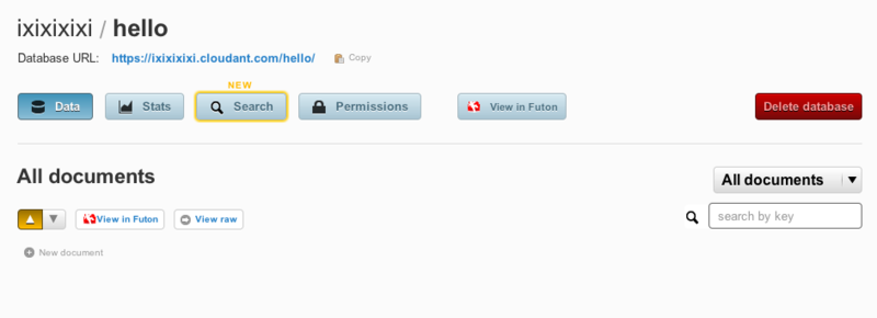 Cloudantでお手軽CouchDB & Fluentdと連携 - ixixixixixixi