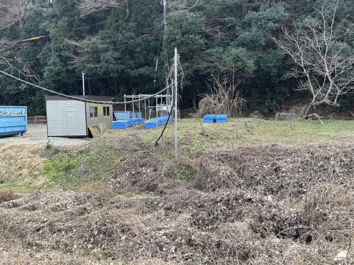 千葉第七養魚場工事進捗状況 - 堀切めだか