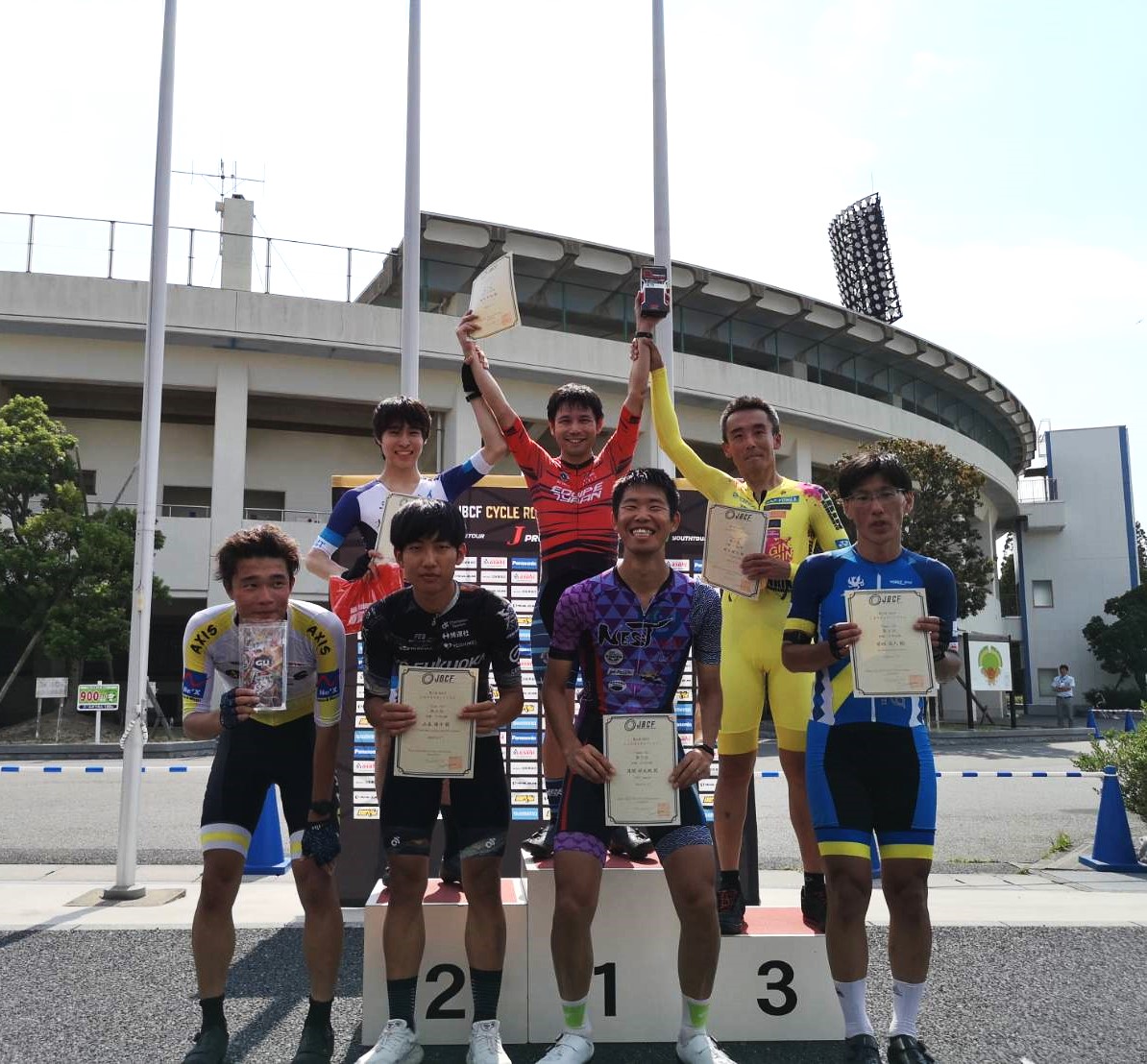 JBCFしものせきクリテ E3 3位 - たけしブログ