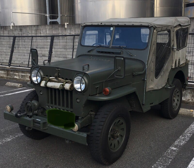 嬉しいお知らせです。三菱ジープ互助会第158台目のご参加は京都府からJ54です。 - 三菱ジープ互助会 j57kai01799のブログ