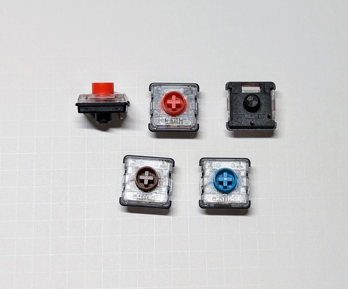 Kailh x Lofree Shadowシリーズ、Kailh Choc V2(Deep Sea Silent MINI)で使えるキーキャップ ...