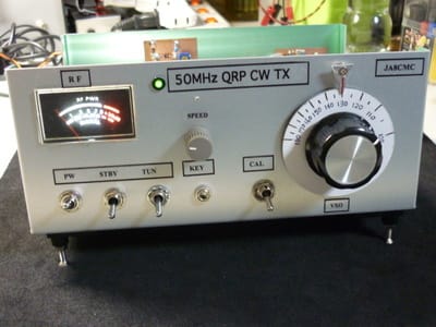 50MHz QRP CW TX - 北国の無線局