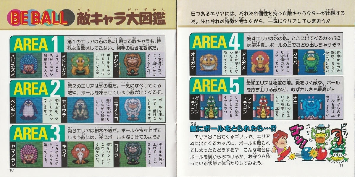 『BE BALL』1990年／PCエンジン - レトロゲームの説明書保管庫