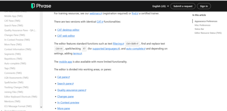 Phraseエディターの猫パネル - IT翻訳者の疑問
