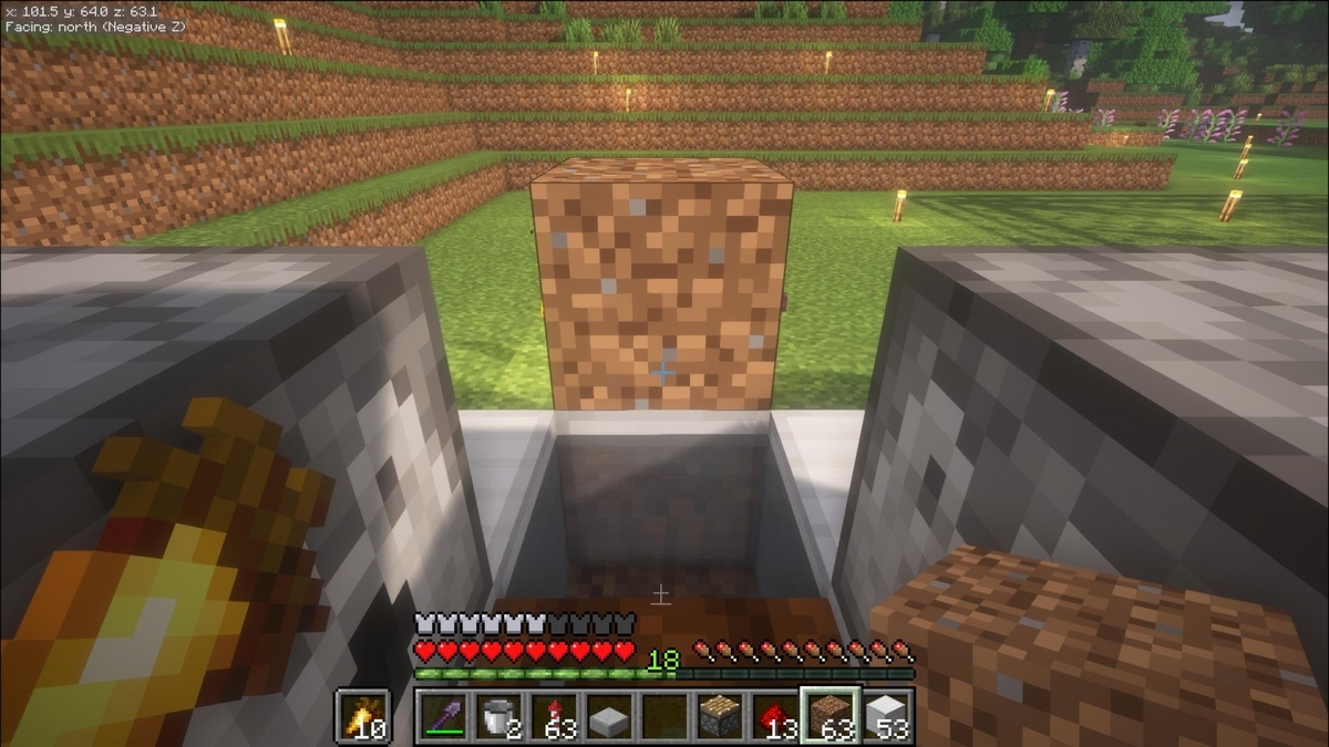 【マイクラ1.21】最も簡単に作れる低コスト高効率のトーチフラワー/農作物自動収獲機の作り方解説！minecraft Torchflower ...