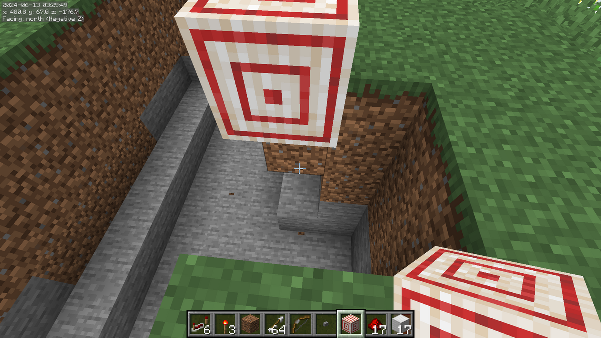 【マイクラ1.21】面白い！最も簡単に作れる動く橋の作り方解説！Minecraft Automatic Drawbridge Tutorial【マインクラフト/JE/ゆっくり実況 ...