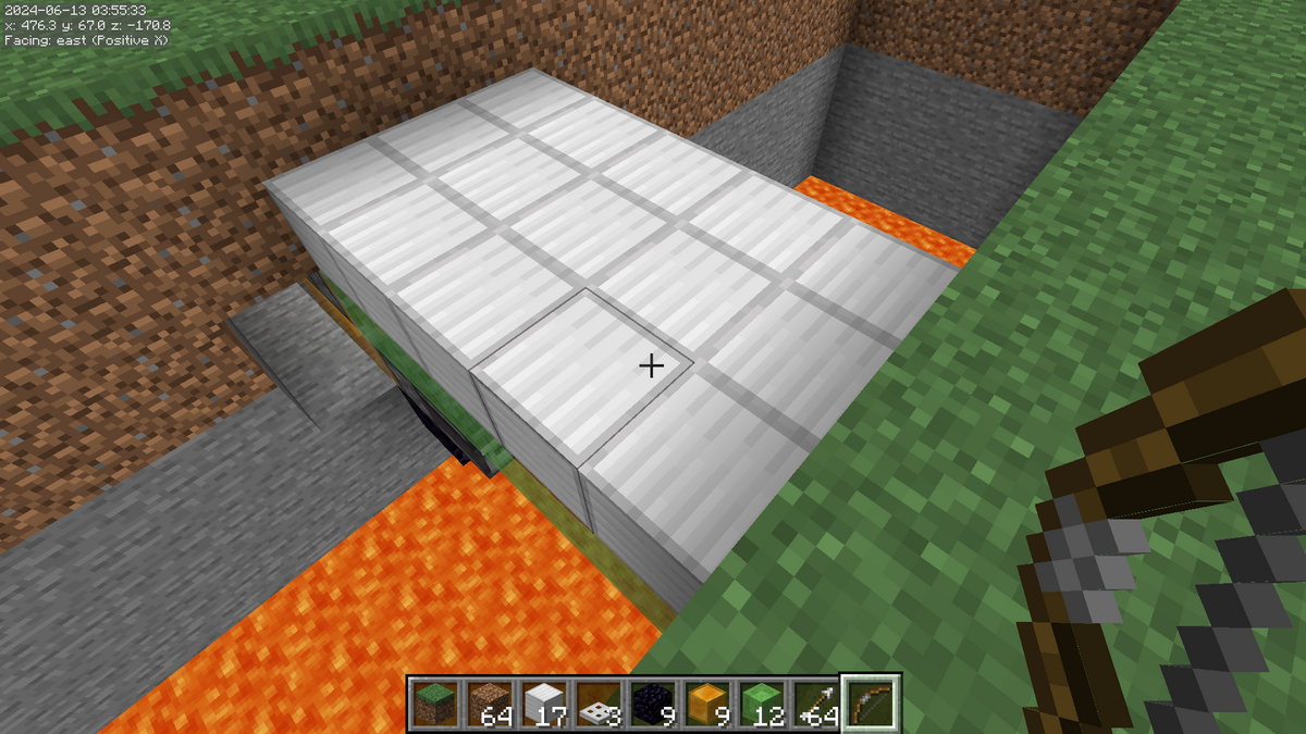 【マイクラ1.21】面白い！最も簡単に作れる動く橋の作り方解説！Minecraft Automatic Drawbridge Tutorial【マインクラフト/JE/ゆっくり実況 ...