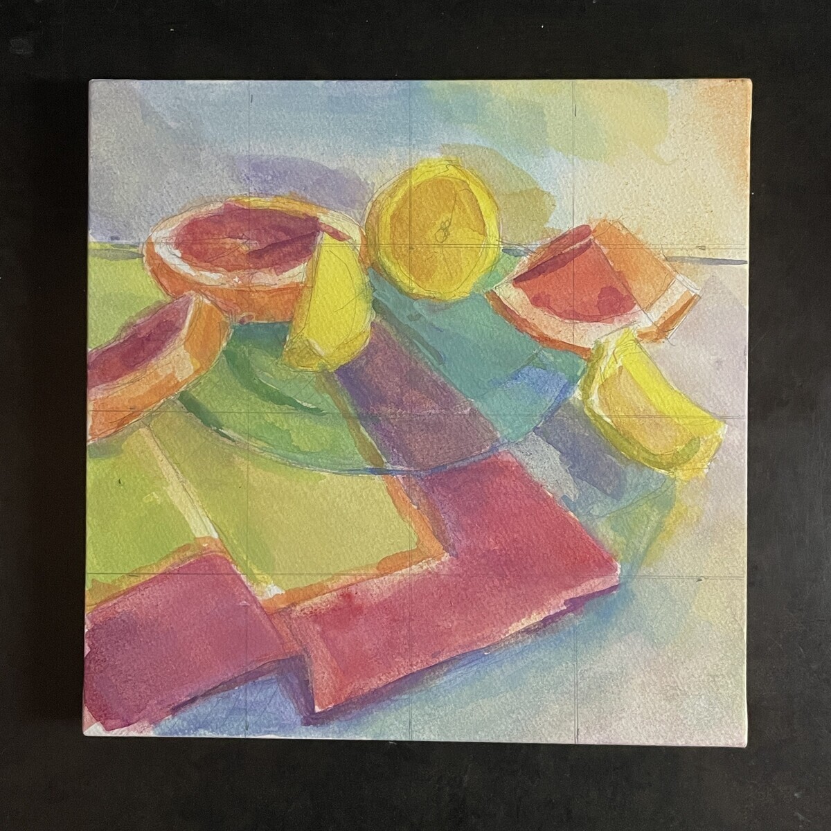 Domestika Vicki McGrath先生の鮮やかな静物画 - 桃蝶画房