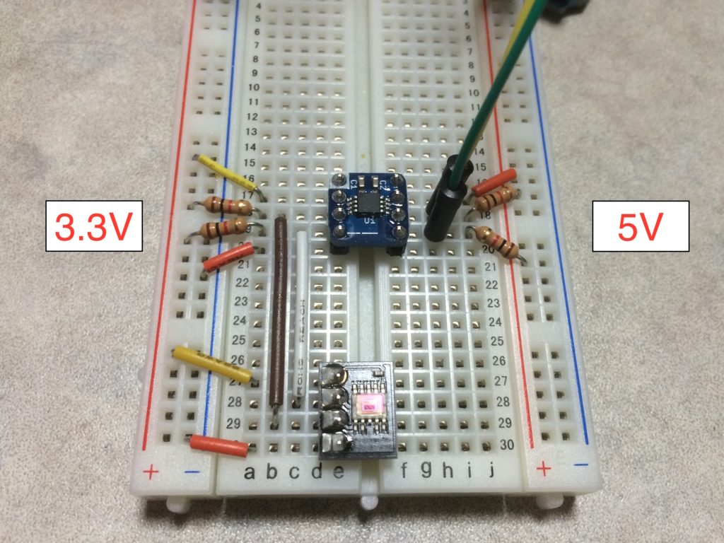 カラーセンサーS11059-02DTをArduinoで使用する(準備編) - jakaladaのブログ