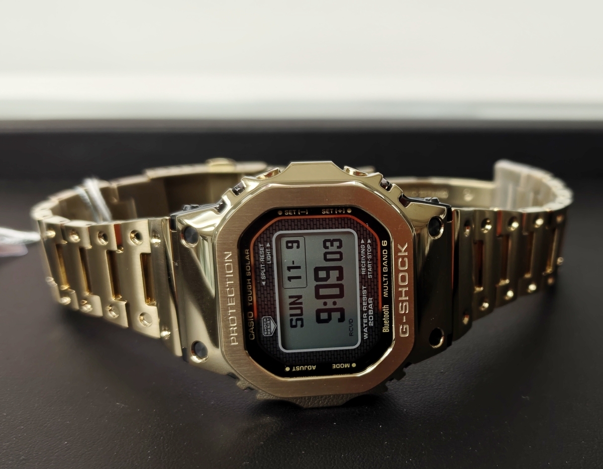 443回 カシオ G-SHOCK GMW-BZ5000GD-9JF 頑張れ国産時計のブログ - 頑張れ国産時計のブログ