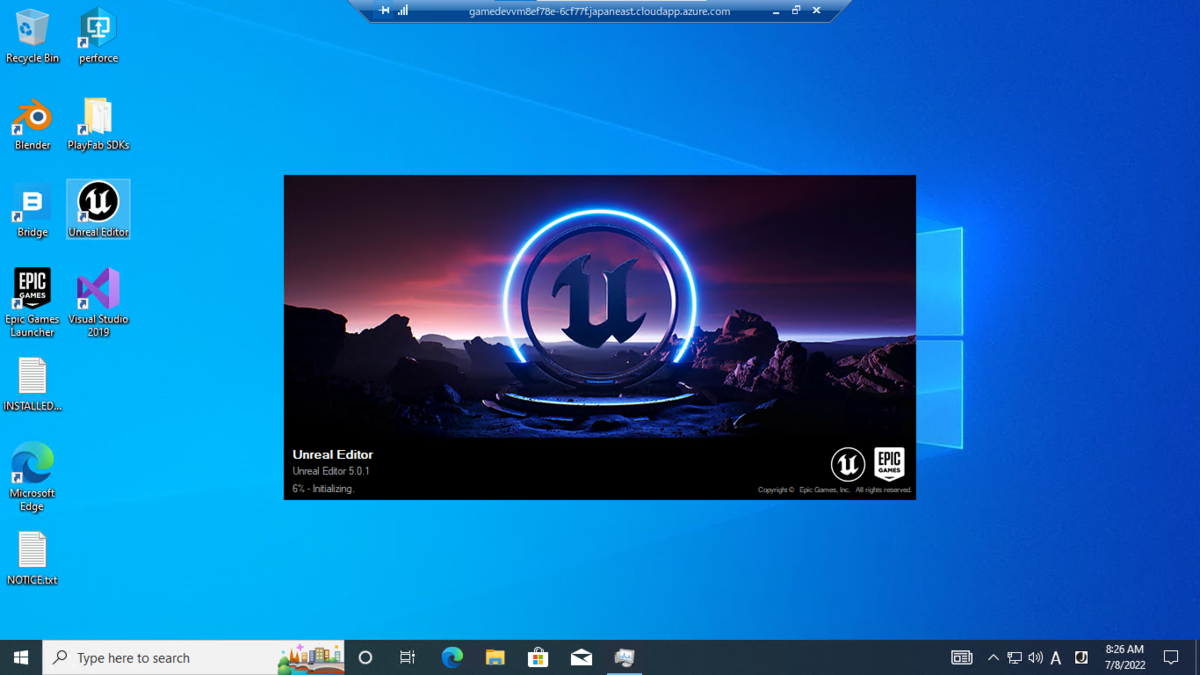 Azure Game Development Virtual Machineをデプロイしてみた。 - JBS Tech Blog
