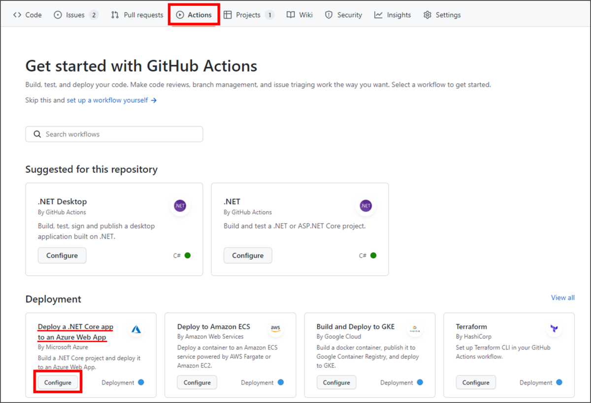 GitHub Actionsを利用してAzure App Serviceへのデプロイを自動化する - JBS Tech Blog