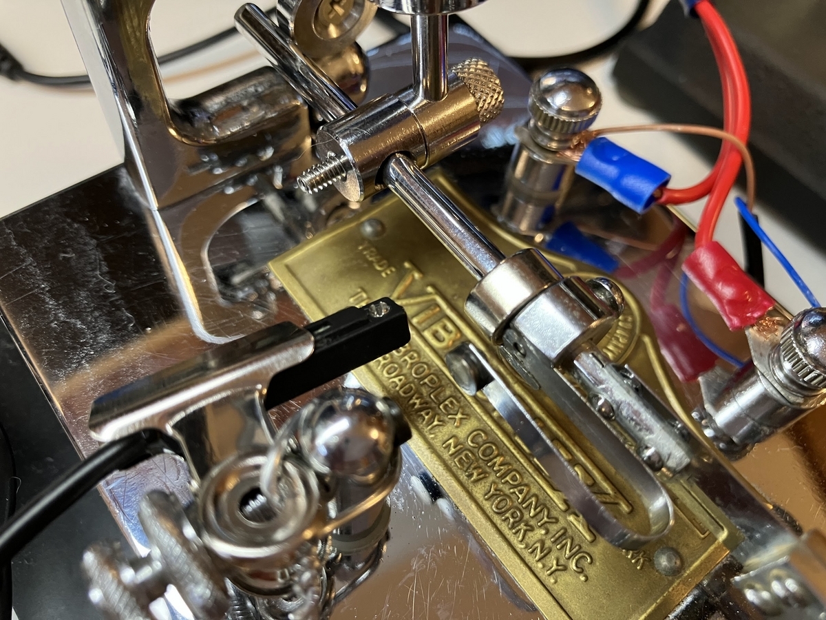 Vibroplex Original Deluxe リードスイッチ化 - アマチュア無線局 JF0RRH