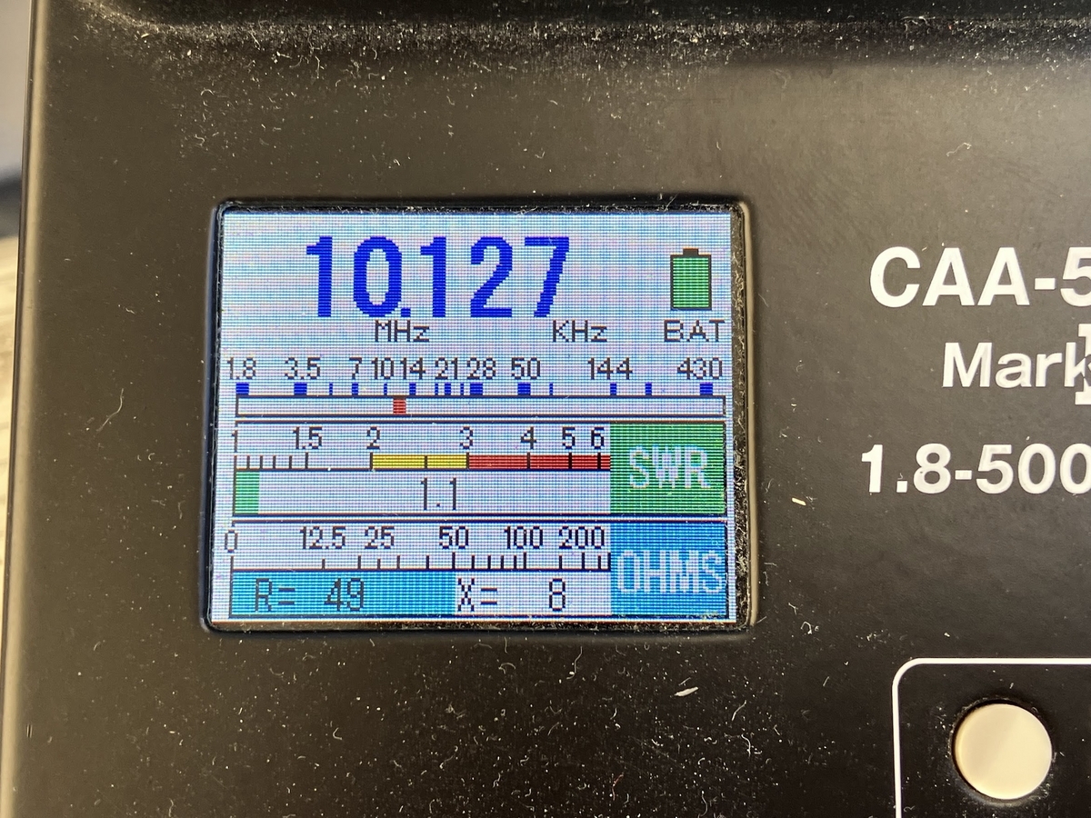 モービルホイップアンテナをベランダで使う - アマチュア無線局 JF0RRH