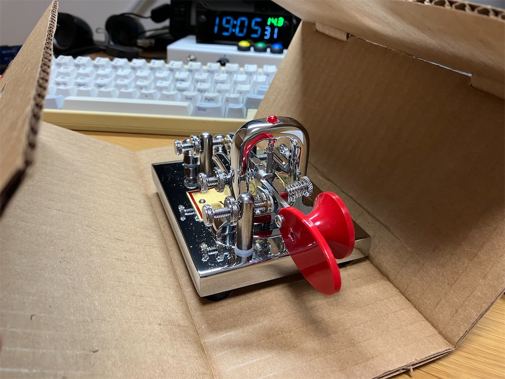 Vibroplex VIBROKEYER Deluxe - アマチュア無線局 JF0RRH