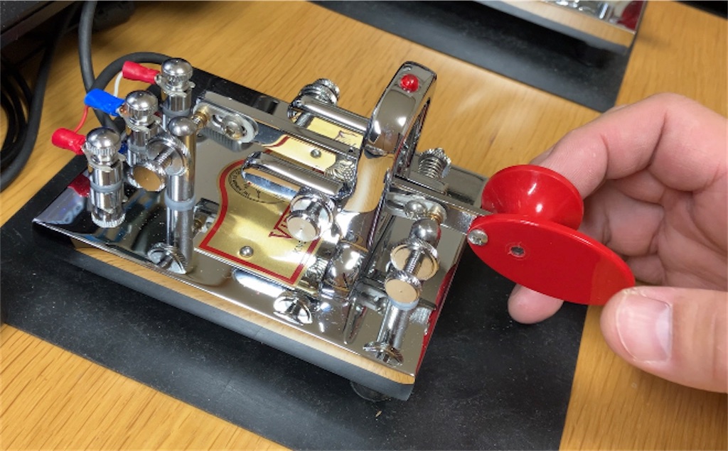 Vibroplex VIBROKEYER Deluxe - アマチュア無線局 JF0RRH