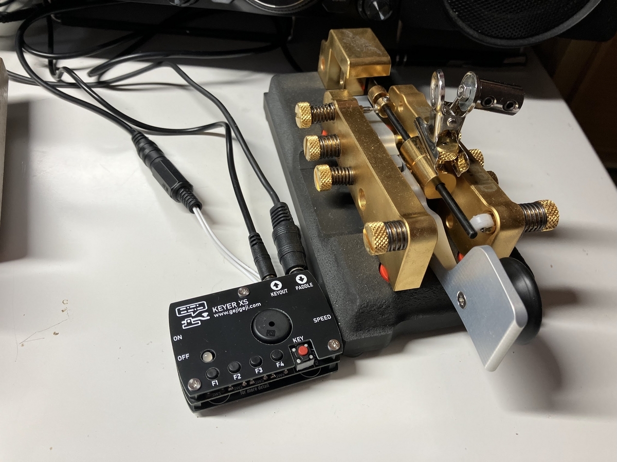 リレーボックスからKEYER XS経由に戻しました - アマチュア無線局 JF0RRH