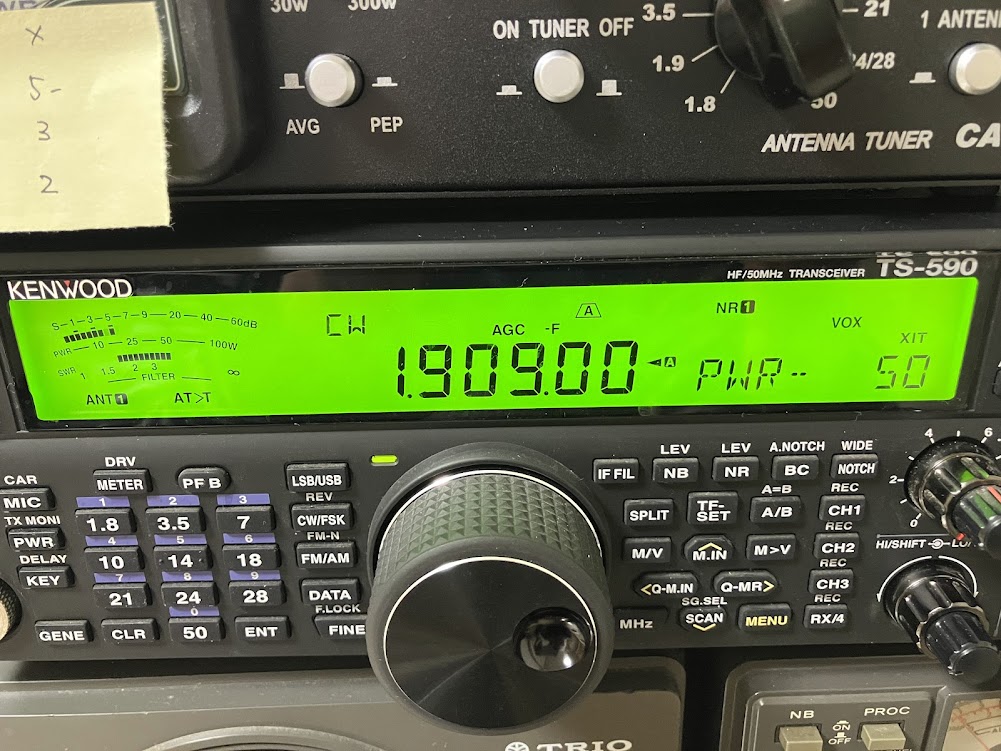 TS-590SGその後 - アマチュア無線局 JF0RRH