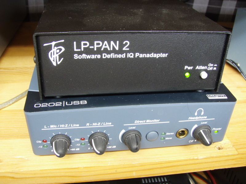 LP-PAN with FTDX-5000MP バンドスコープ完成 - 忘備録 JH0NCG の日記