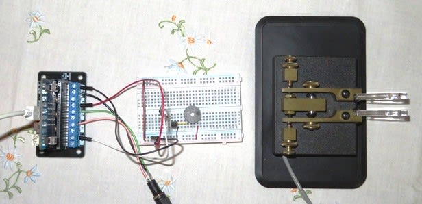 micro:bit MicroPython エレキー - JH7UBCブログ