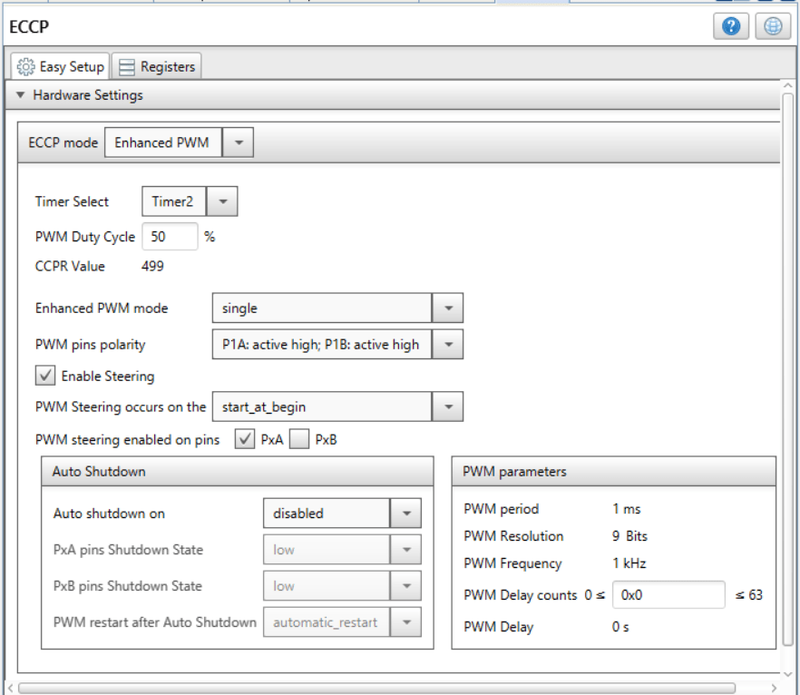 PIC12F1822 MCC PWM テストその2 - JH7UBCブログ