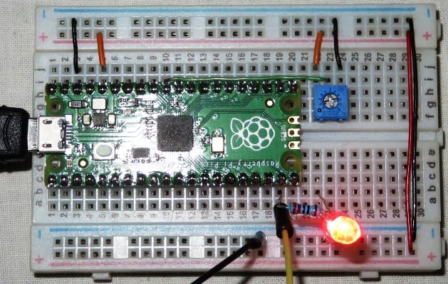 Raspberry Pi Pico CircuitPython PWMテスト - JH7UBCブログ