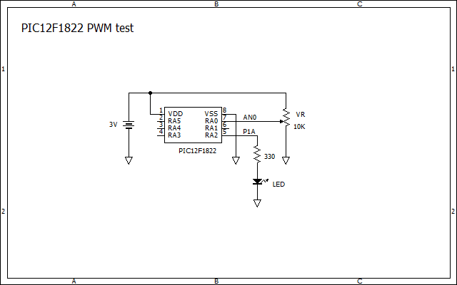 PIC12F1822 MCC PWM テストその1 - JH7UBCブログ