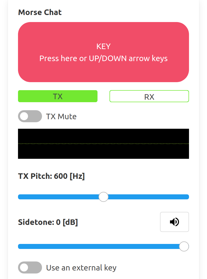 DitDahChat モールス通信ウェブアプリ（簡易マニュアル） - モールス練習帖