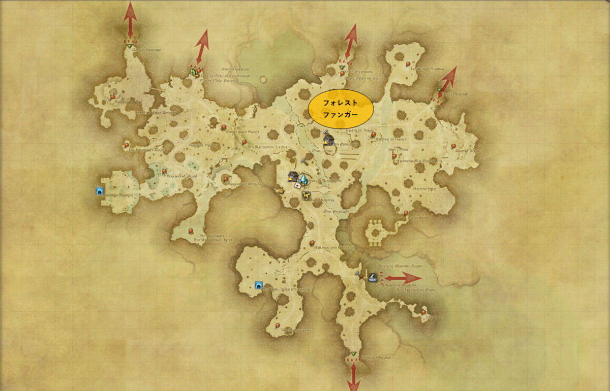 【FF14】 モンスター図鑑 No.003 「フォレストファンガー(Forest Funguar)」 - さにすとのにちじょう