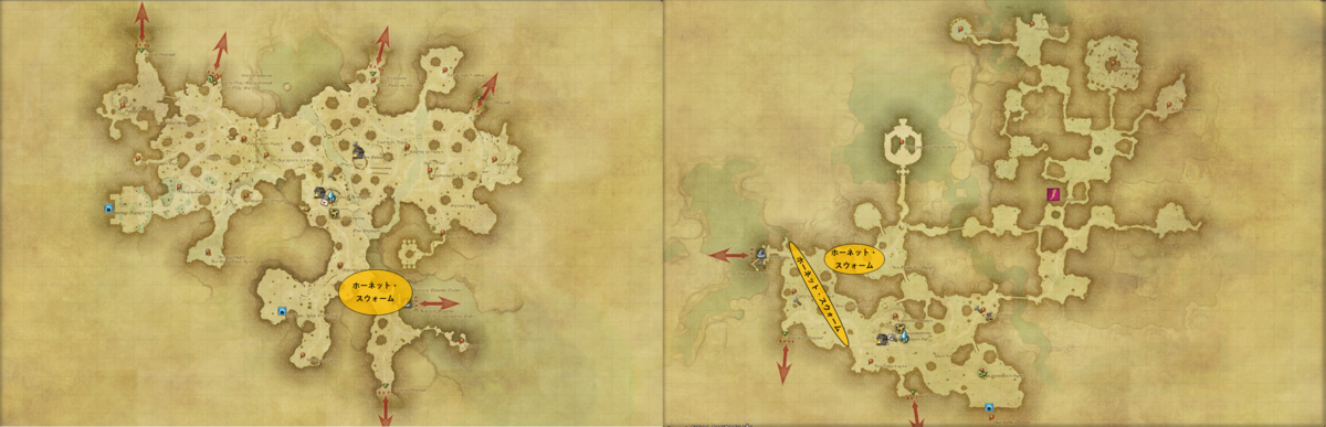 【FF14】 モンスター図鑑 No.014 「ホーネット・スウォーム(Hornet Swarm)」 - さにすとのにちじょう