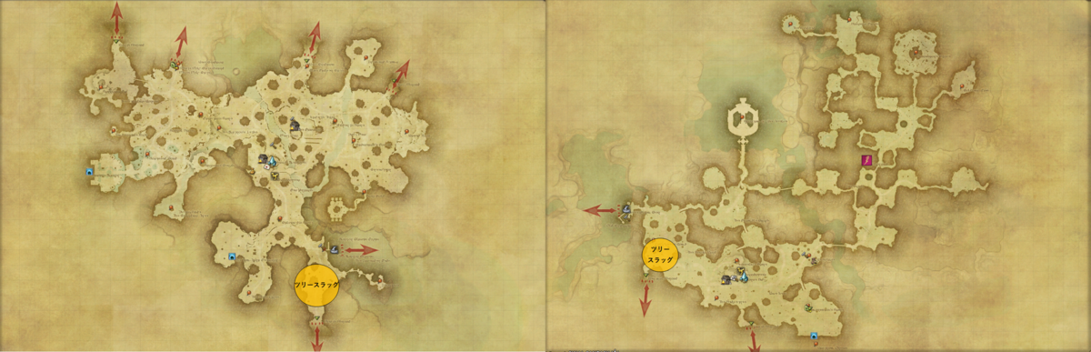 【FF14】 モンスター図鑑 No.015 「ツリースラッグ(Tree Slug)」 - さにすとのにちじょう