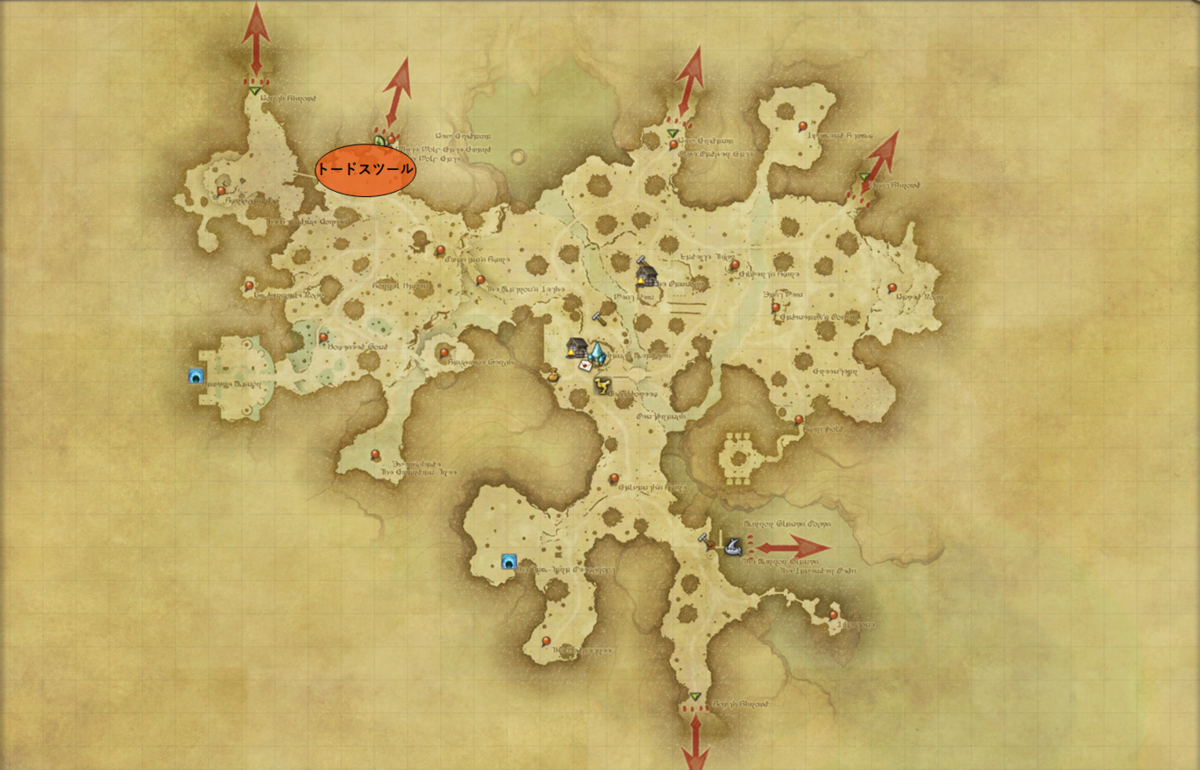 【FF14】 モンスター図鑑 No.023「トードスツール(Toadstool)」 - さにすとのにちじょう