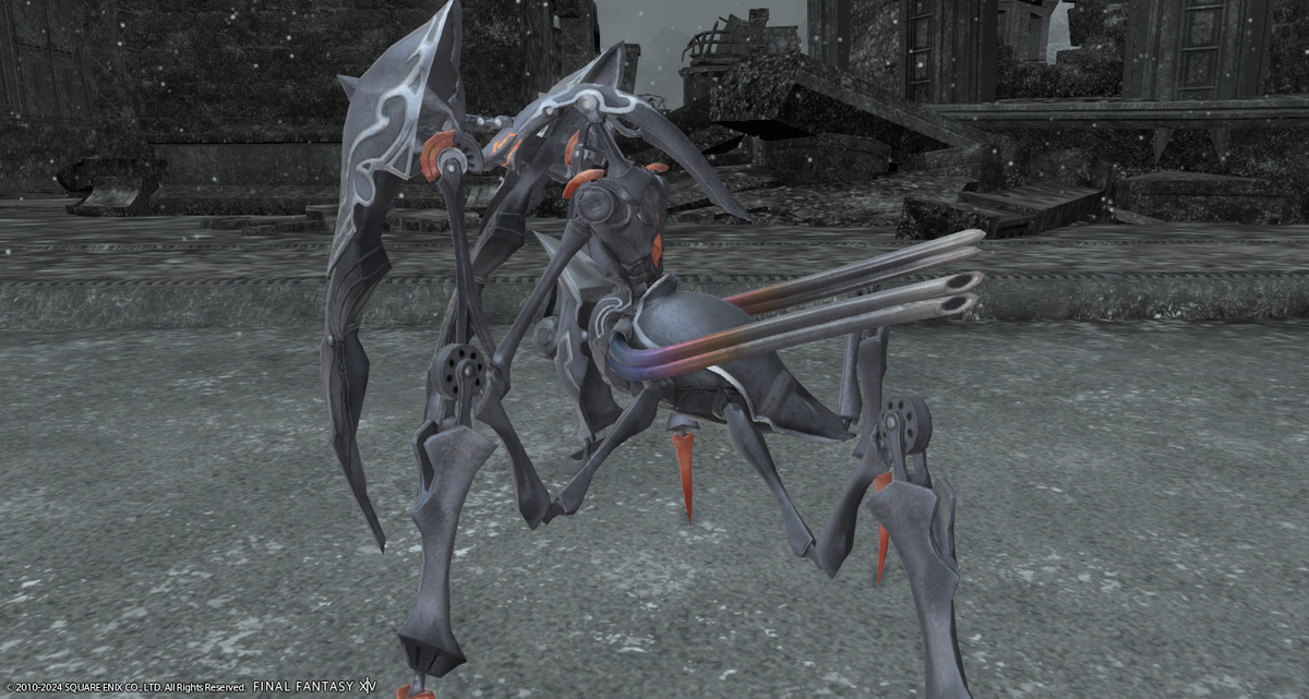 【FF14】暁月フィールドモブNo.0067 「オートマチック･スラッシャー(Automated Slasher)」 - さにすとのにちじょう