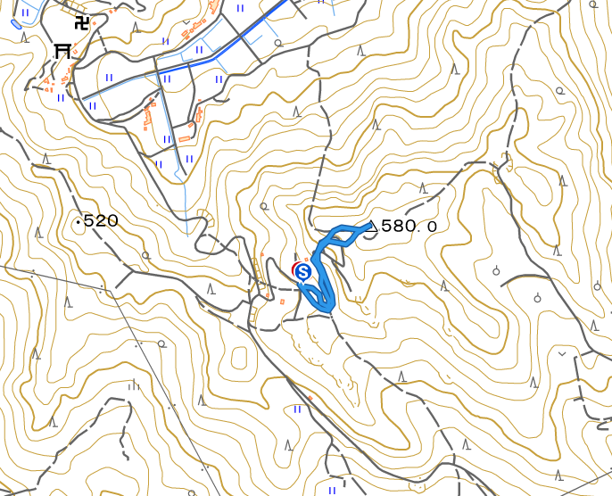 SOTA JA/GF-185 久須見(三角点） - 二刀流でQSO
