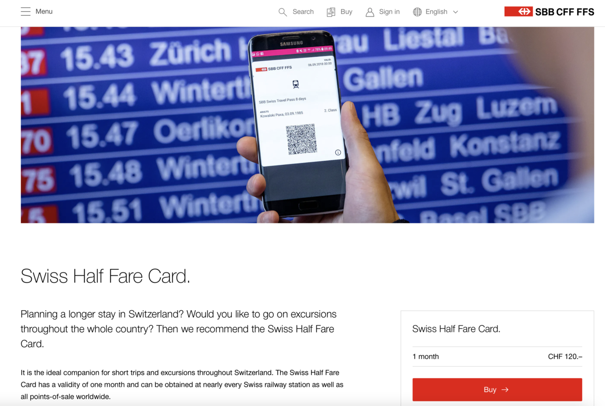 16. スイスの交通機関を半額で使えるカードSwiss Half Fare CardとHalf Fare Travelの違い、そして使い方 ...