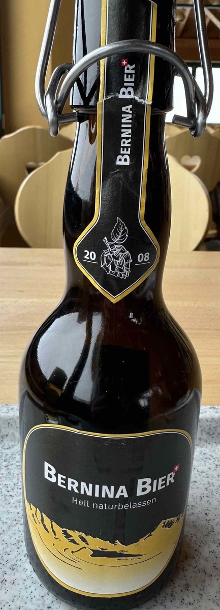 62. 今日の一本 Bernina beer - 外傷整形外科医スイスの田舎へ短期留学する