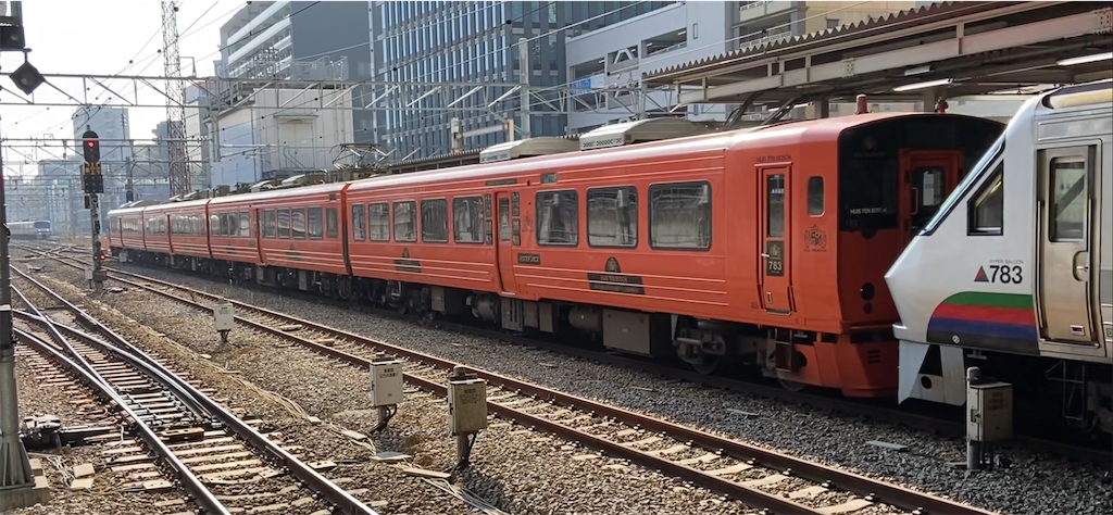 2022年1月10日の783系 運用復帰のCM33編成に復帰後初乗車 - 起承転結のブログ2