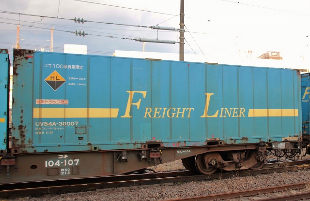 私有 UV54Aコンテナ - まったり鉄道コンテナブログ