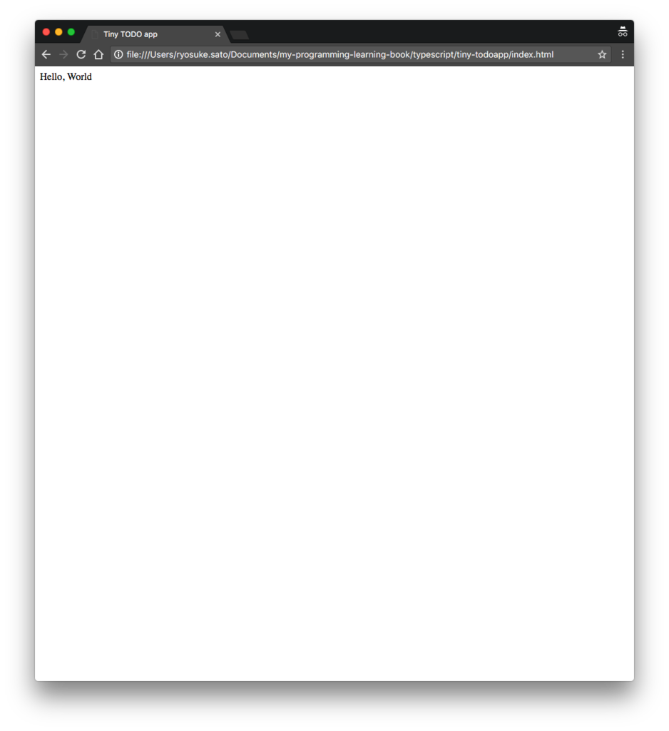 Typescriptとwebpackとreactを使って簡単なtodoリストを作ってみた Jtwp470 S Blog