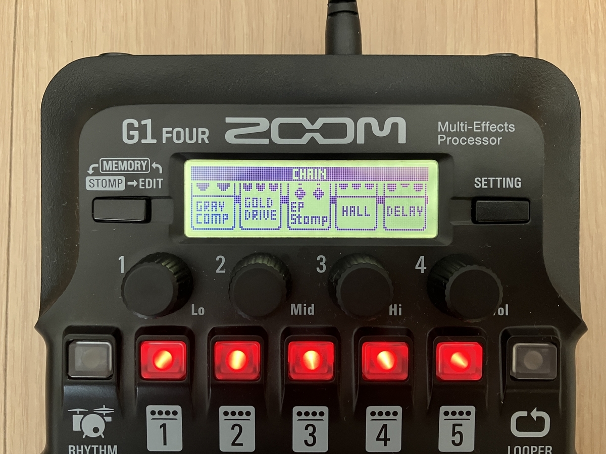 zoom g1 four エフェクトリスト, zoom g1 four 使える音 – VBSAL