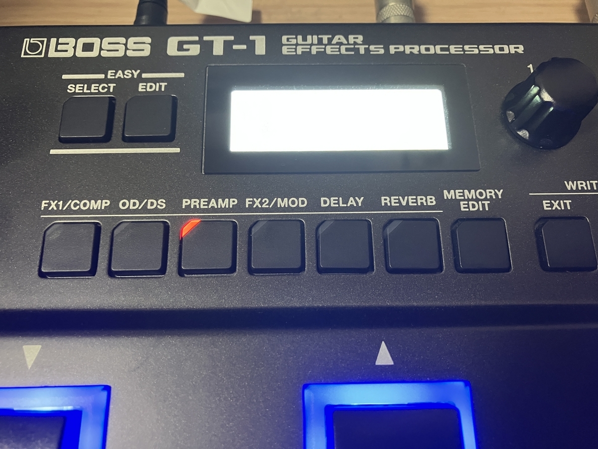 【BOSS GT-1の使い方】PREAMPのGAIN量をCTL1スイッチで切り替える設定方法【手順あり】 - エフェクターノート