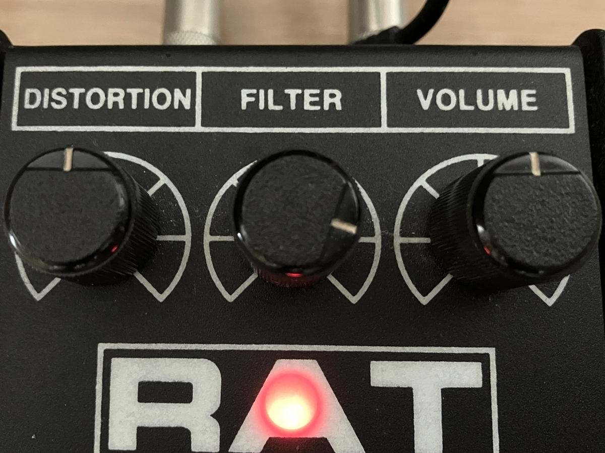 PROCO RAT2とBOSS GT-1のRATを比較してみた【同じディストーション？】 - エフェクターノート